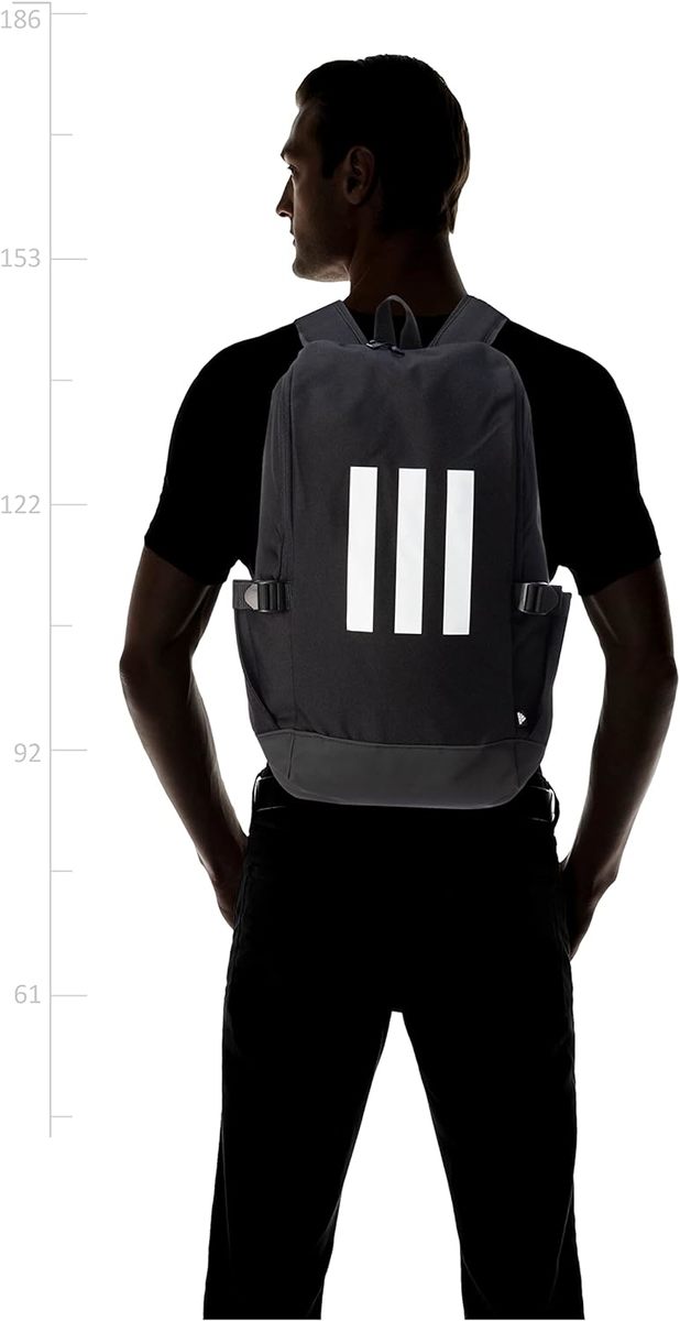 תיק גב יוקרתי אדידס עשוי חומר ממוחזר ESSENTIALS 3-STRIPES RESPONSE ...