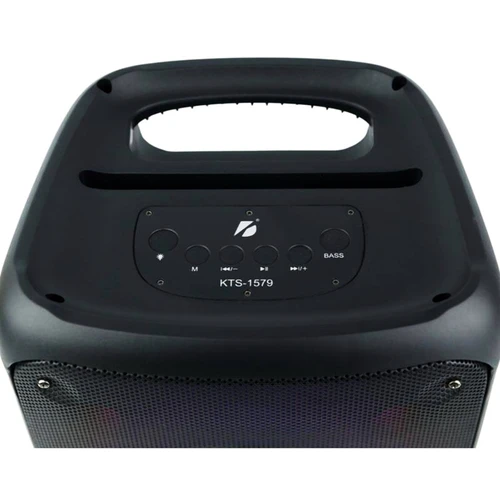 בידורית קריוקי KTS-1579 20W עוצמתית 8 אינץ׳ עם תאורת RGB - KTS - בידוריות