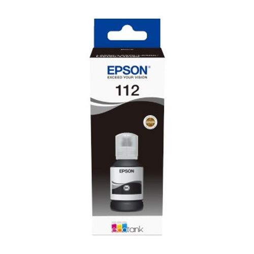 בקבוק דיו 127 מ"ל 112 ECOTANK PIGMENT BLACK INK BOTTLE אפסון - Epson ...