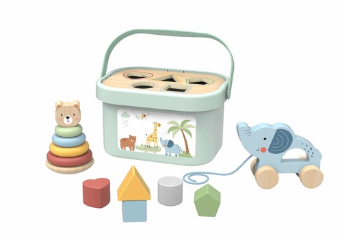 שלושה משחקים בקופסא מגיל שנה TOOKYTOY - TOOKYTOY - TOOKYTOY