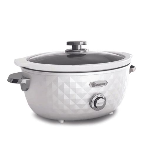 סיר בישול איטי סלמור סיר מעוצב מסדרת יהלום כ-6 ליטר SE-933 Selmor - Selmor - סירי בישול וטיגון