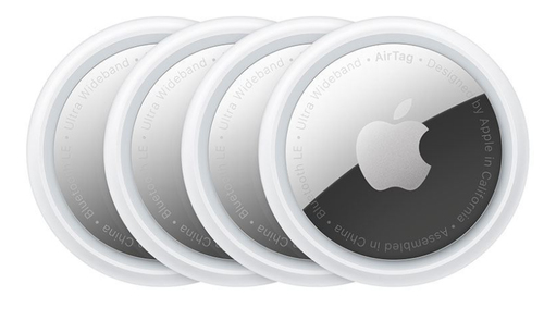 מכשיר מעקב Apple AirTag (4 Pack) יבואן רשמי ! מקטגוריית אביזרים לטאבלטים