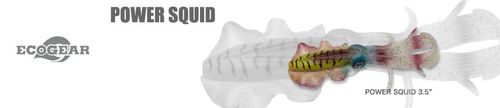 POWER SQUID 3.5″ Ecogear - Ecogear - סיליקונים