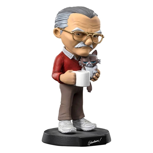 STAN LEE WITH GRUMPY CAT mini Banpresto - Bandai - - Banpresto - Bandai