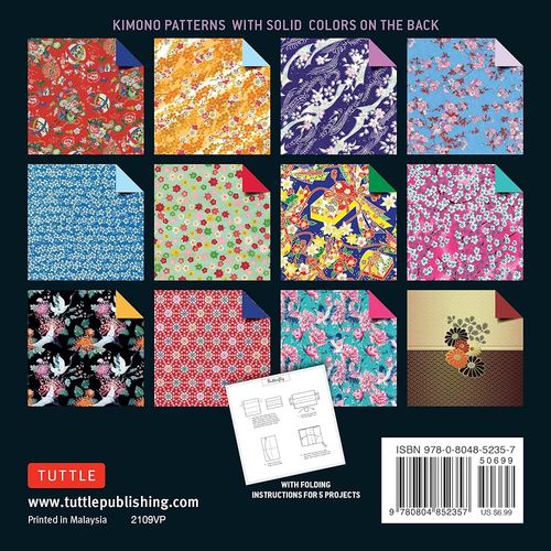 ORIGAMI PAPER KIMONO PATTERNS שלוש - שלוש - כל האוריגמי