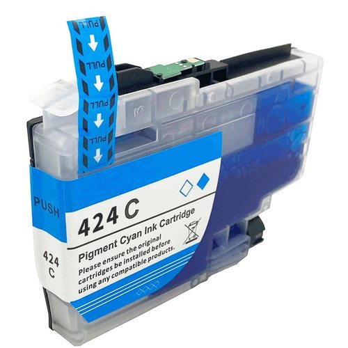 ראש דיו כחול תואם LC424C ברדר - ברדר - ראשי דיו למדפסת