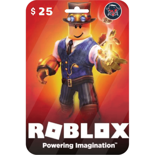 ROBLOX GIFT CARD 25$ GLOBAL - ROBLOX - קודים דיגיטליים