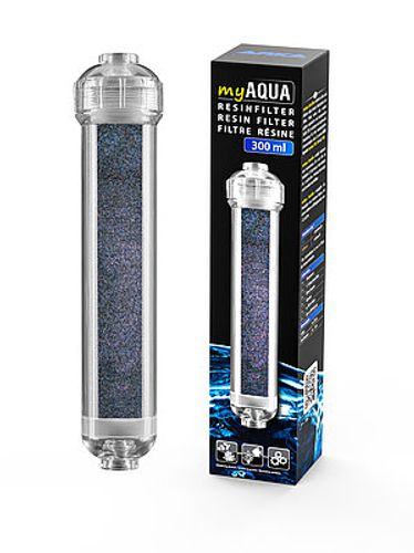 מסנן שקוף ושרף מחליף צבע ARKA MYAQUA RESIN FILTER 300ml | אוסמוזה הפוכה ...