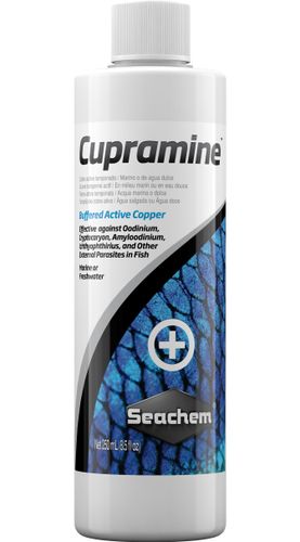 סיכם קופרמין Seachem Cupramine 250ml | חומרי טיפול ותרופות לדגים ...
