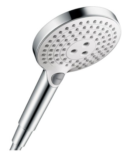 מזלף 26530400 ריינדנס סלקט 3 מצבים S120 כרום/לבן האנס גרואה Hansgrohe ...