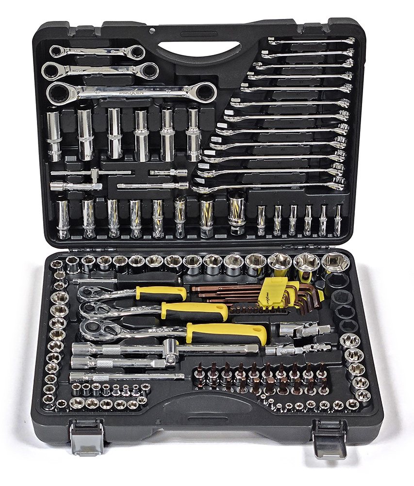 סט בוקסות משולב 150 חלקים "1/2 ,"3/8 , "1/4 דגם: P-330 PROXEN - PROXEN ...