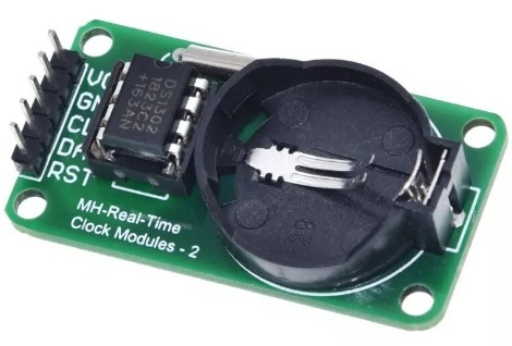 מודול שעון real time DS1302 - ארדואינו Atmel