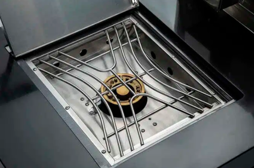 CAESAR 6 BLACK EDITION גריל + כיור + מקרר - - Caesar Kitchen - סיזר מטבחים