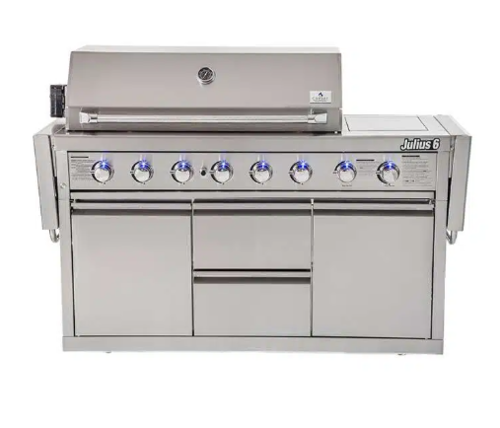 CAESAR GRILL דגם JULIUS 6 - - Caesar Kitchen - סיזר מטבחים