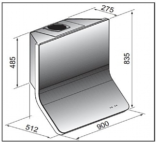 קולט אדים דגם: ARIA lyvent - lyvent - קולטי אדים