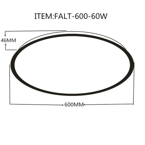 FLAT-60-G - צמודי תקרה