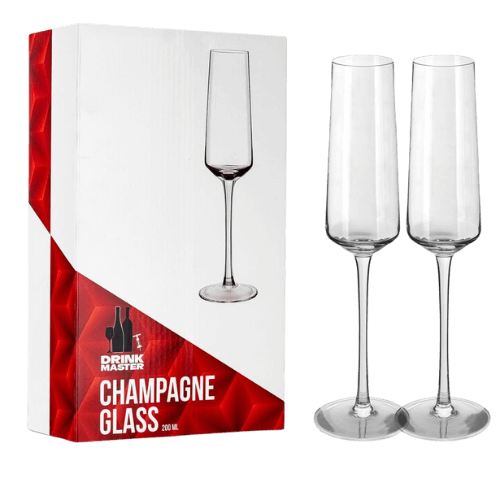 זוג כוסות שמפניה 200 מ"ל הזמינו אונליין במחיר משתלם - משקאות שיבלי