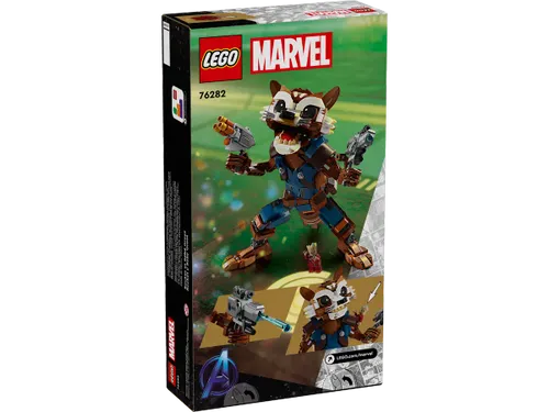 מרוול - דמות פעולה של רוקט ובייבי גרוט LEGO 76282 - Lego - גיבורי על ...