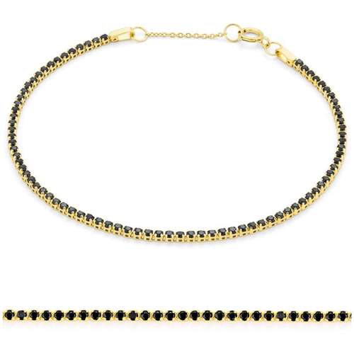 צמיד טניס Coral Reef אבני חן טבעיות מזהב 14K - צמידים עם אבני חן ויהלומים