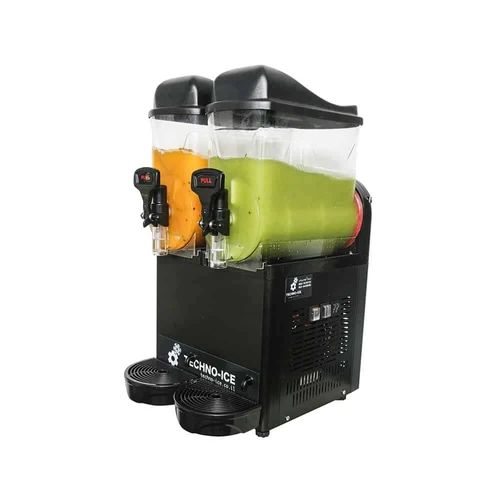 מכונת ברד 2 תאים 12 ליטר כל אחדתוצרת Techno-Ice - מכונות ברד / מיץ