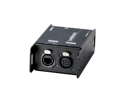 ממשק ARTNET sACN POE Luminex LU 01 00069 LumiNode 1