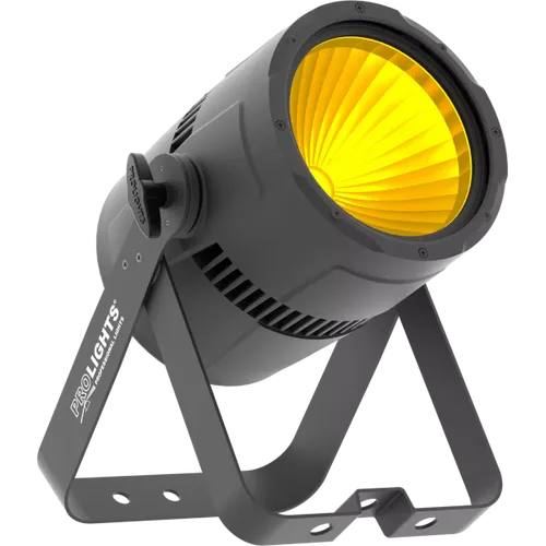 גוף תאורה PAR LED מקצועי PROLiGHTS StudioCob FC 150W COB RGB / FC LED שחור