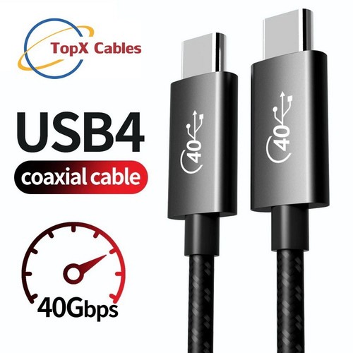 כבל USB4.0 CM-CM 2M 40GBPS 240W - USB4.0 כבלים
