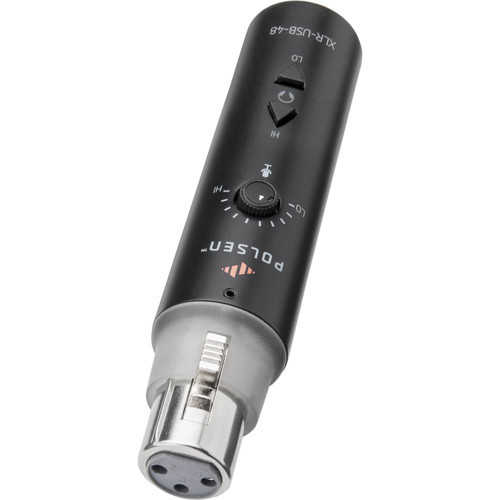 Polsen XLR-USB-48 XLR to USB Audio Interface - Pro Audio-ציוד הקפי לסאונד