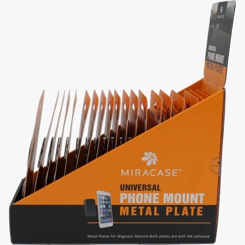 מארז 20 פלטות מתכת MIRACASE M2P - - תושבות לטלפונים סלולריים