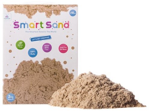 חול קינטי Smart Sand 2 ק"ג-מעיין היצירה