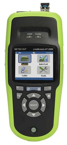 בודק רשת טסטר Fluke | LRAT-2000 | LinkRunner AutoTester - כלי עבודה ...