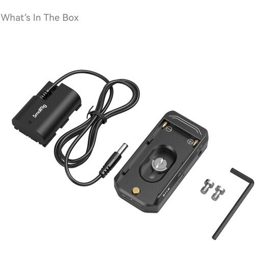 SmallRig NP-FZ100 Battery Adapter Plate with Dummy Battery Kit 4341 ...