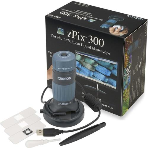 מיקרוסקופ USB עם הגדלת זום פי 86 – 457 - טלסקופים ומשקפות