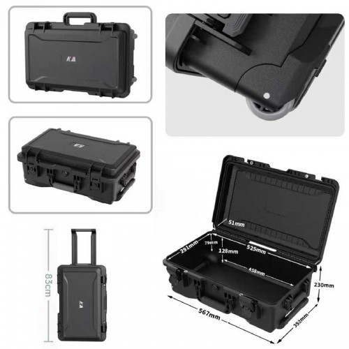 קייס מוגן מים על גלגלים ICM G1 CASE - - קייסים