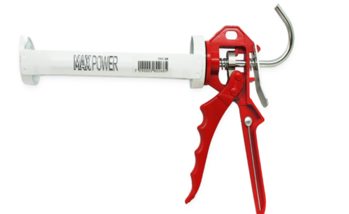 אקדח סיליקון 320 מ"ל MALER MAX POWER X16 - כלי עבודה בנאים/רצפים