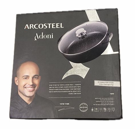 סיר סוטז' 4.2 ליטר 28 ס"מ - סדרת השף "מאיר אדוני" ארקוסטיל - ARCOSTEEL - - סירים