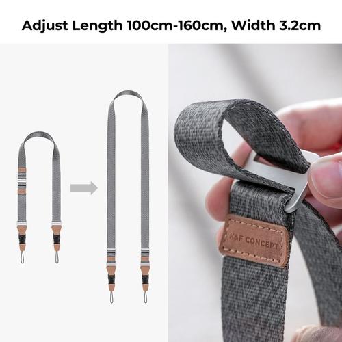 רצועה למצלמה K&F Concept Quick Release Alpha Strap - K&F Concept ...