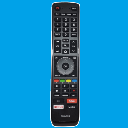 שלט תואם לטלויזיה HISENSE EN3Y39H - שלט לטלויזיה HISENSE