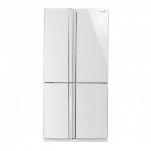 מקרר 4 דלתות 611 ליטר מקפיא תחתון Sharp SJ-8841WH Inverter - Sharp - מקרר 4+5 דלתות