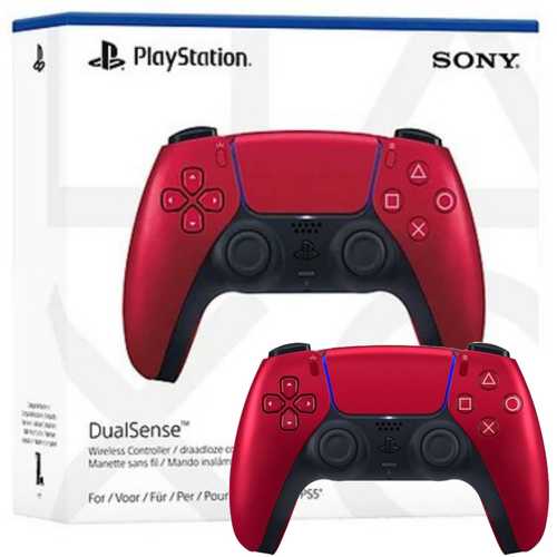 PS5 WIRELESS CONTROLLER DUALSENSE - VOLCANIC RED - גיים מובייל