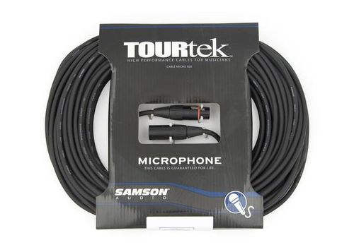 כבל XLR-XLR למיקרופון 15 מ SAMSON TM50 50' Mic Cable