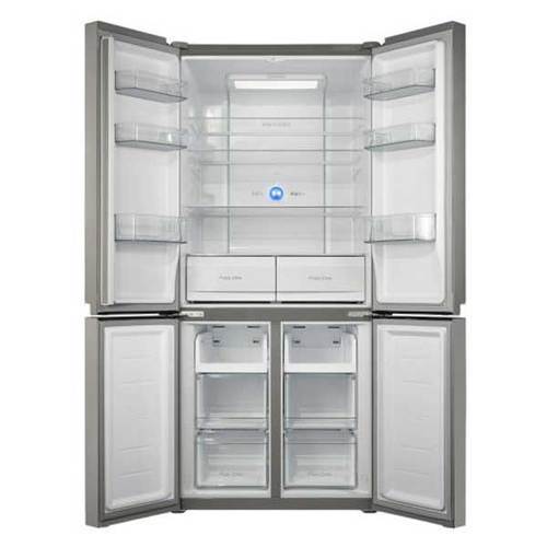 מקרר 4 דלתות 483 ליטר Amcor MR453SS נירוסטה אמקור - - מקרר מקפיא תחתון 4 דלתות