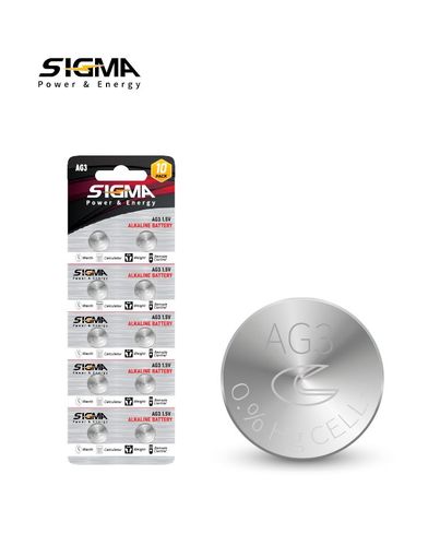 סוללת אלקליין כפתור AG3 - מחיר לסוללה - 3dny