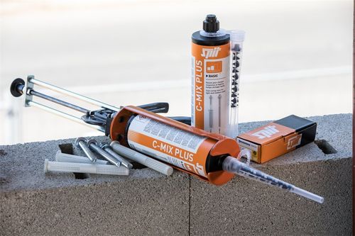 C-MIX PLUS 300ML עוגן כימי בהזרקה 300 מ"ל Spit - Spit - דבקים וחומרי איטום