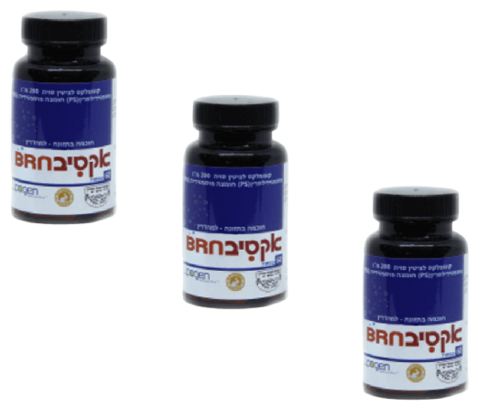 מבצע שלישיה - אקטיב בריין כשר למהדרין | מכיל 180 כמוסות סה"כ | ליפוגן ...