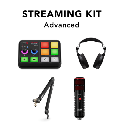 ערכת סטרימינג לגיימרים Rode Gamer Streaming Kit Advanced