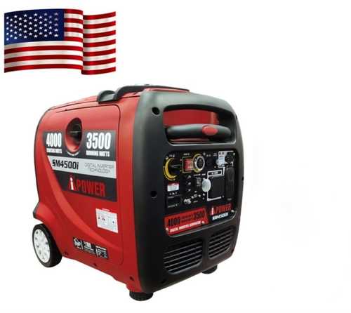 גנרטור מושתק 4000w - הנעה עם שלט אלחוטי Aipower - גנרטורים מושתקים