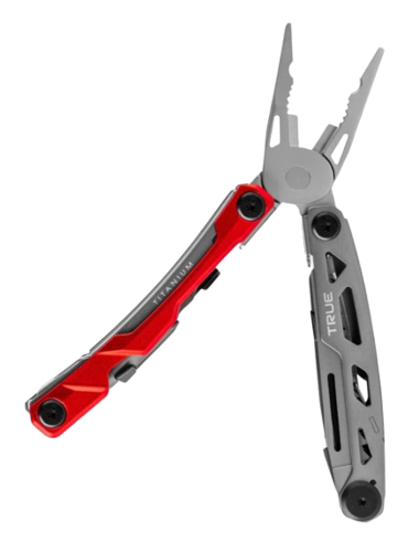 אולר משולב TRUE UTILITY Pocket Multi Tool Titanium