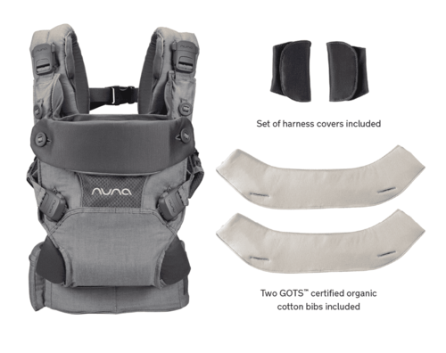 מנשא CUDL אפור מעונן Thunder | מנשא לתינוק | מוצצים