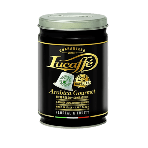 22 קפסולות מתכלות אקולוגיות לנספרסו Lucaffe לוקפה - Lucaffe - קפסולות ...